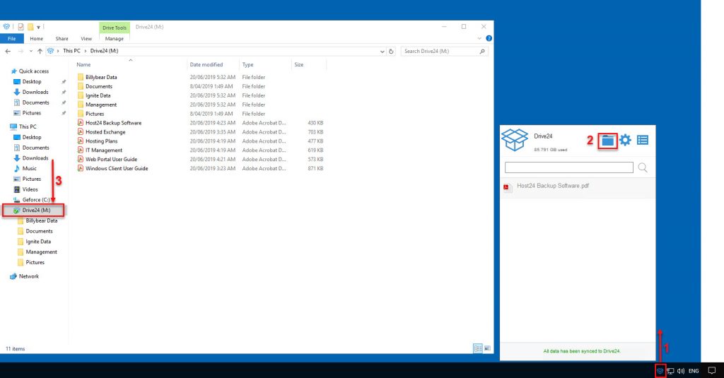 Access to Cloud Drive - Drive24
